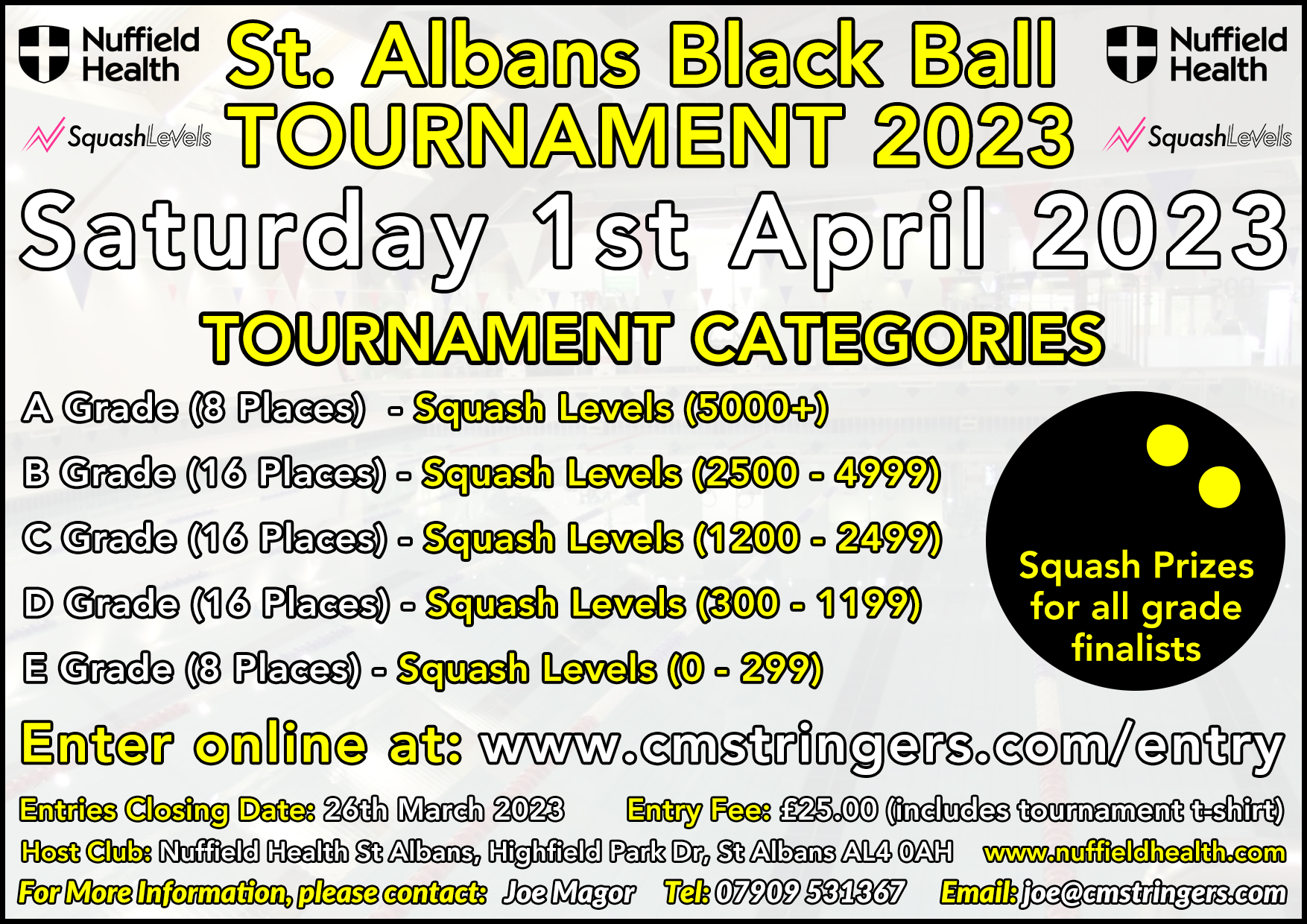 UK Squash Tournaments – CM Stringers