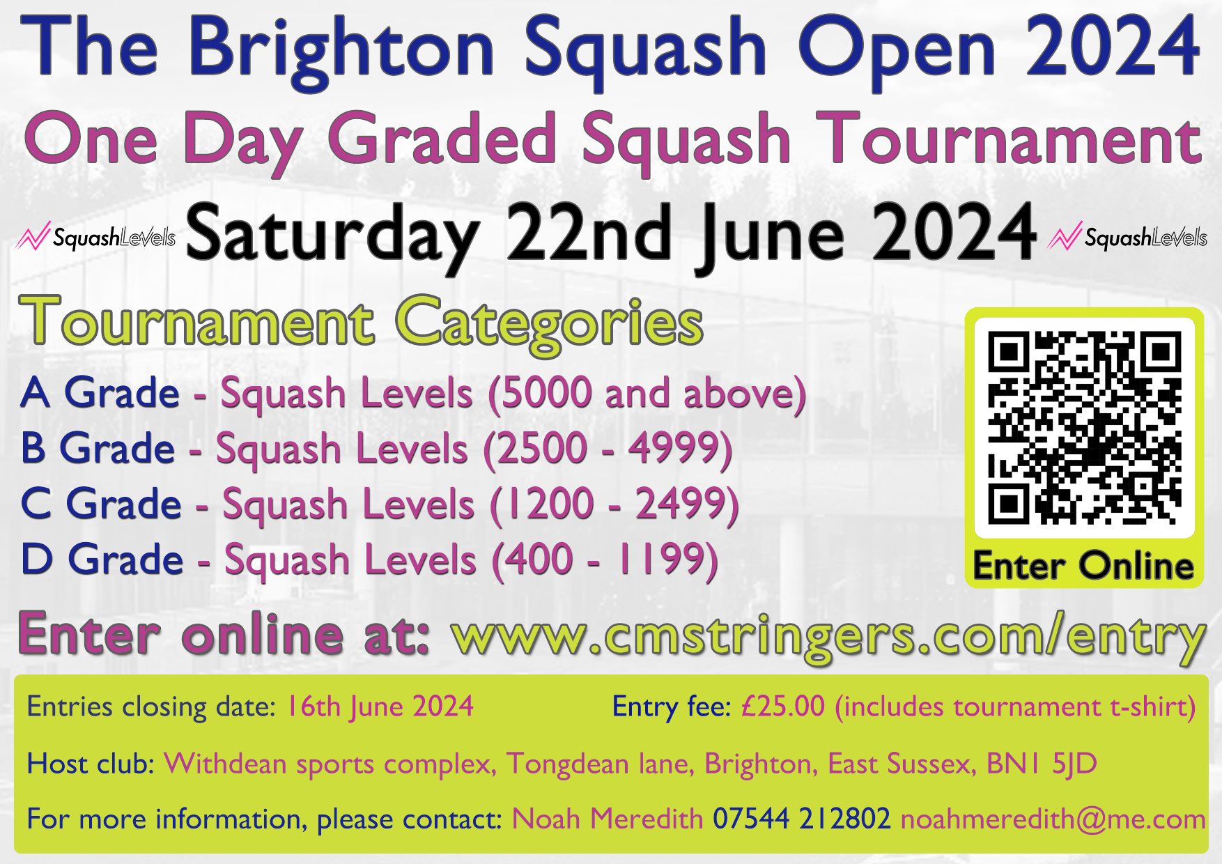UK Squash Tournaments – CM Stringers