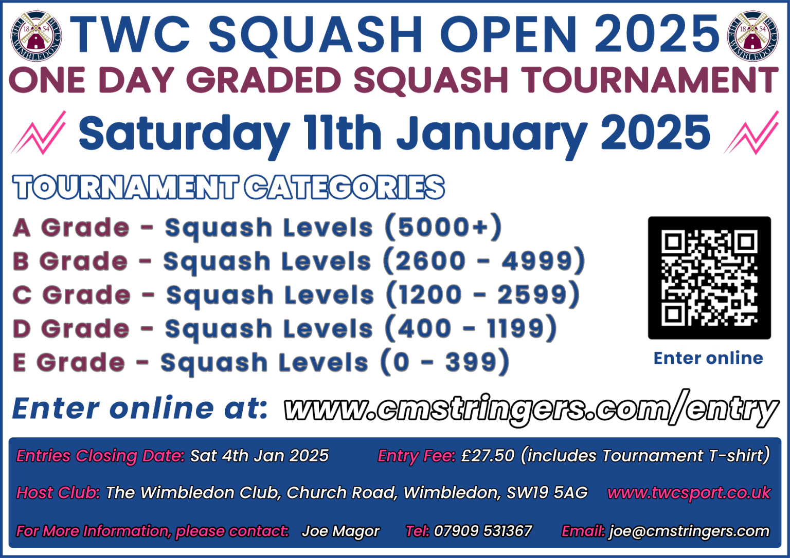 UK Squash Tournaments – CM Stringers
