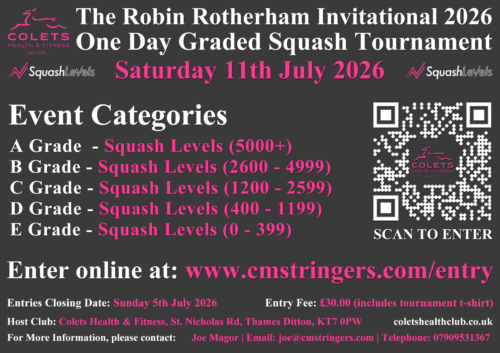 The Robin Rotherham Invitational 2026 – CM Stringers